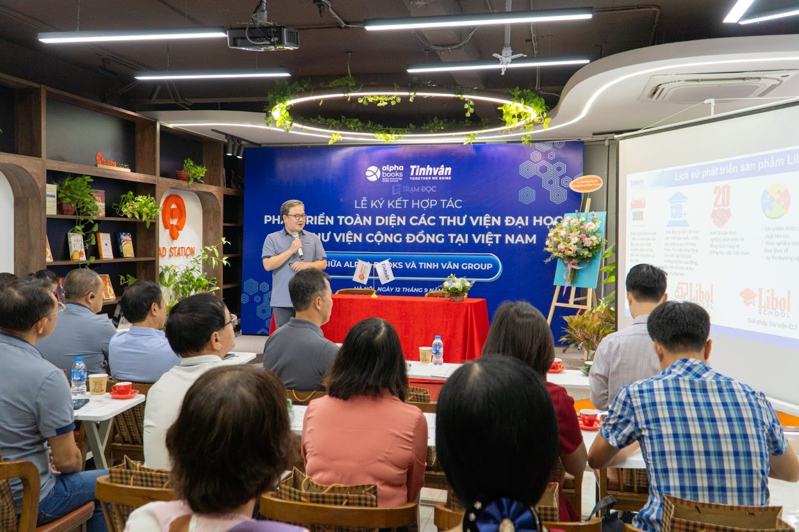 Alpha Group và Tinh Vân bắt tay phát triển giải pháp toàn diện cho mô hình thư viện thế hệ mới ...